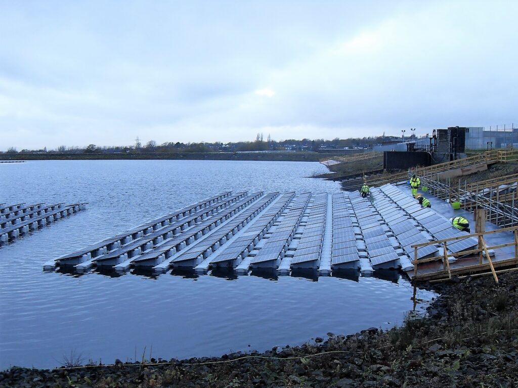 Commercial Solar PV Floating Installation - DM Energy Ltd